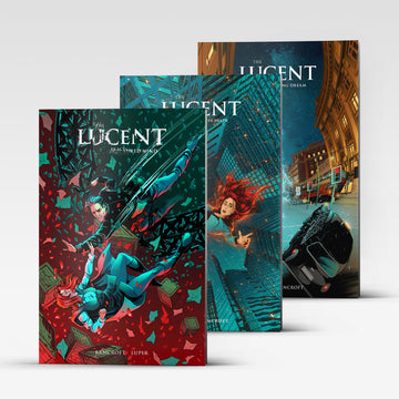 The Lucent: Fractured Mind (Prequel Comic) Michael Bancroft Cover